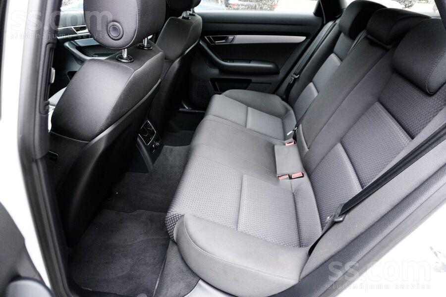 White Audi A6 2010 in Riga, with an engine capacity of 2.70 L and mileage of 306 thousand km for 6990 €, photo 9 on AUTOMOTO.COM.LV