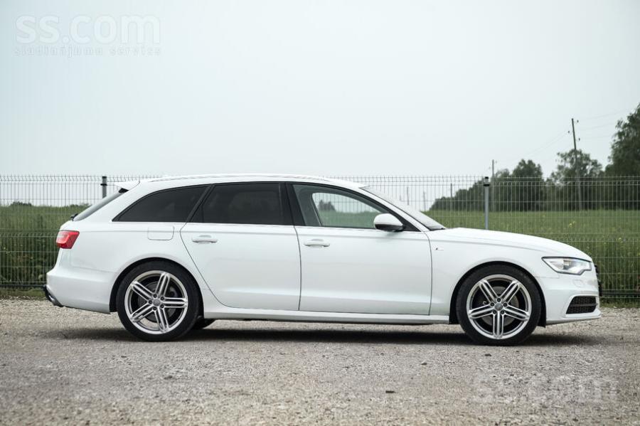 White Audi A6 2011 in Tukums, with an engine capacity of 3.00 L and mileage of 0 thousand km for 1700 €, photo 5 on AUTOMOTO.COM.LV