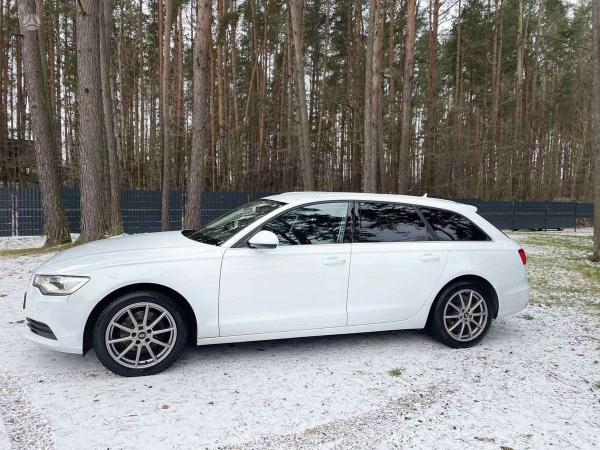 White Audi A6 2011 in Vilnius, with an engine capacity of 1.97 L and mileage of 262 thousand km for 9700 €, photo 3 on AUTOMOTO.COM.LV