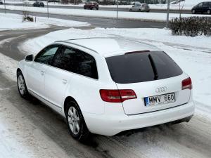 White Audi A6 2011 in Vilnius, with an engine capacity of 2.00 L and mileage of 288 thousand km for 4900 €, photo 4 on AUTOMOTO.COM.LV