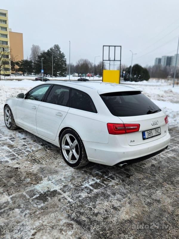 White Audi A6 2011 in Tallinn, with an engine capacity of 3.00 L and mileage of 142 thousand km for 15000 €, photo 4 on AUTOMOTO.COM.LV