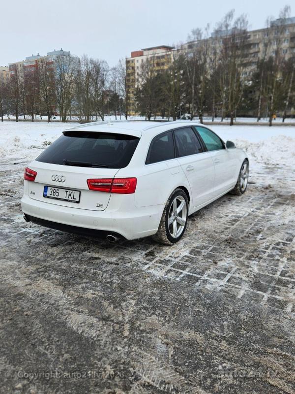 White Audi A6 2011 in Tallinn, with an engine capacity of 3.00 L and mileage of 142 thousand km for 15000 €, photo 5 on AUTOMOTO.COM.LV
