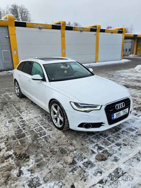 White Audi A6 2011 in Tallinn, with an engine capacity of 3.00 L and mileage of 142 thousand km for 15000 €, photo 6 on AUTOMOTO.COM.LV