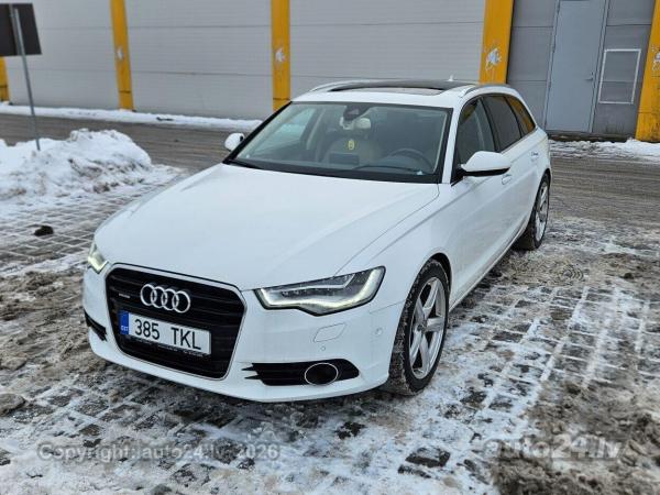 White Audi A6 2011 in Tallinn, with an engine capacity of 3.00 L and mileage of 142 thousand km for 15000 €, photo 7 on AUTOMOTO.COM.LV