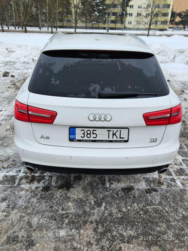 White Audi A6 2011 in Tallinn, with an engine capacity of 3.00 L and mileage of 142 thousand km for 15000 €, photo 8 on AUTOMOTO.COM.LV