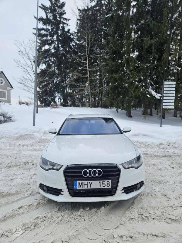 Balts Audi A6 2011 Telšiai, ar dzinēja tilpumu 2.97 L un nobraukumu 314 tūkst. km par 7900 €, foto 1 vietnē AUTOMOTO.COM.LV