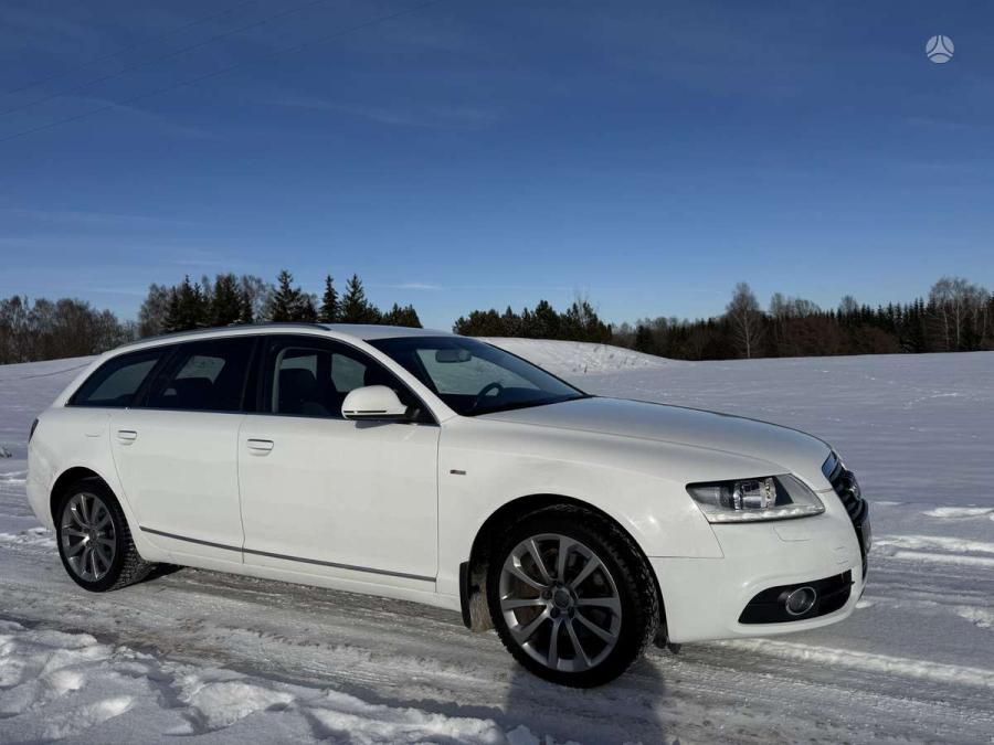White Audi A6 2011 in Kaisiadorys, with an engine capacity of 1.97 L and mileage of 292 thousand km for 5300 €, photo 12 on AUTOMOTO.COM.LV
