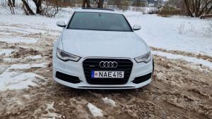 White Audi A6 2011 in Vilnius, with an engine capacity of 2.97 L and mileage of 271 thousand km for 11400 €, photo 5 on AUTOMOTO.COM.LV
