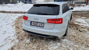 White Audi A6 2011 in Vilnius, with an engine capacity of 2.97 L and mileage of 271 thousand km for 11400 €, photo 21 on AUTOMOTO.COM.LV