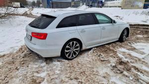 White Audi A6 2011 in Vilnius, with an engine capacity of 2.97 L and mileage of 271 thousand km for 11400 €, photo 24 on AUTOMOTO.COM.LV