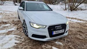White Audi A6 2011 in Vilnius, with an engine capacity of 2.97 L and mileage of 271 thousand km for 11400 €, photo 28 on AUTOMOTO.COM.LV