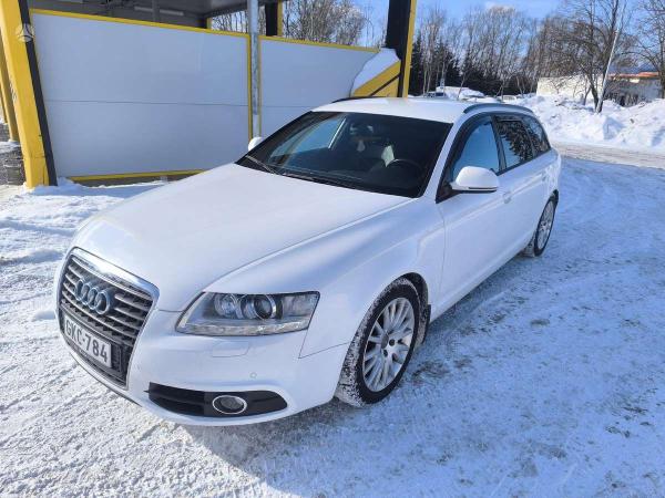 White Audi A6 2011 in Radviliskis, with an engine capacity of 2.70 L and mileage of 240 thousand km for 6950 €, photo 1 on AUTOMOTO.COM.LV