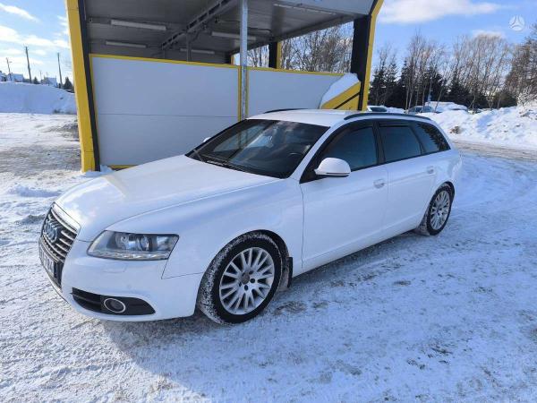White Audi A6 2011 in Radviliskis, with an engine capacity of 2.70 L and mileage of 240 thousand km for 6950 €, photo 5 on AUTOMOTO.COM.LV