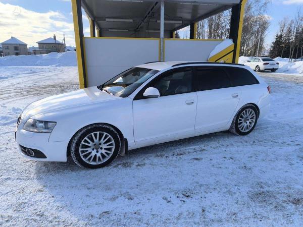 White Audi A6 2011 in Radviliskis, with an engine capacity of 2.70 L and mileage of 240 thousand km for 6950 €, photo 6 on AUTOMOTO.COM.LV