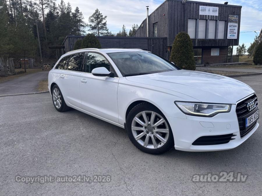 White Audi A6 2011 in Tallinn, with an engine capacity of 2.00 L and mileage of 311 thousand km for 8900 €, photo 1 on AUTOMOTO.COM.LV
