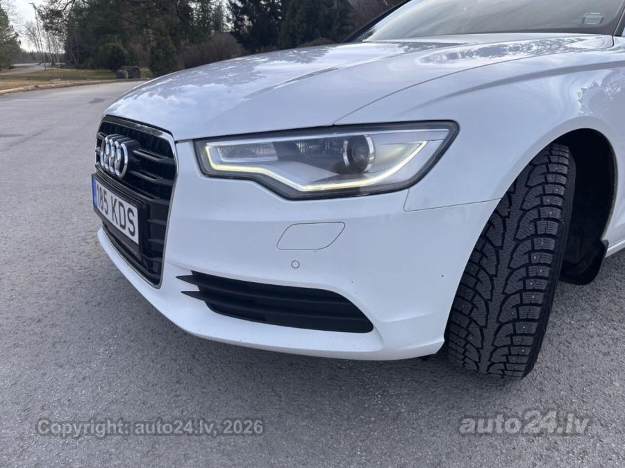 White Audi A6 2011 in Tallinn, with an engine capacity of 2.00 L and mileage of 311 thousand km for 8900 €, photo 5 on AUTOMOTO.COM.LV