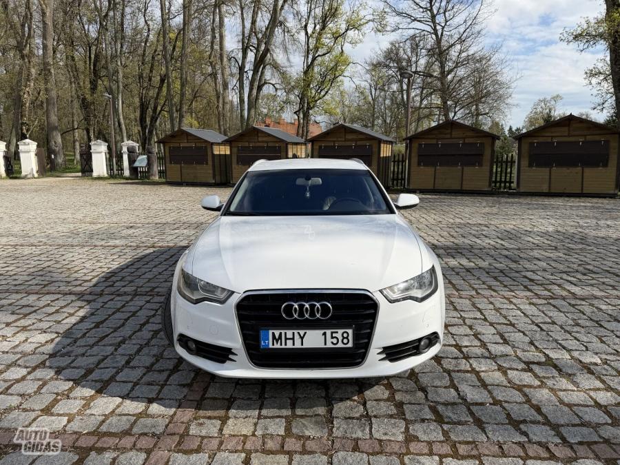 White Audi A6 2011 in Siauliai, with an engine capacity of 3.00 L and mileage of 320 thousand km for 8700 €, photo 1 on AUTOMOTO.COM.LV