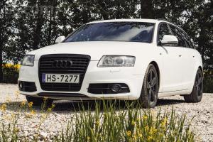 Balts Audi A6 2011 Jelgava, ar dzinēja tilpumu 3.00 L un nobraukumu 334 tūkst. km par 6200 €, foto  vietnē AUTOMOTO.COM.LV