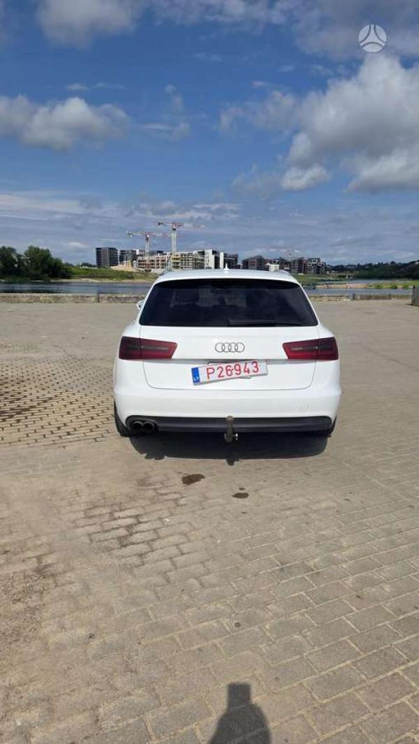White Audi A6 2011 in Kaunas, with an engine capacity of 1.97 L and mileage of 270 thousand km for 6950 €, photo 9 on AUTOMOTO.COM.LV