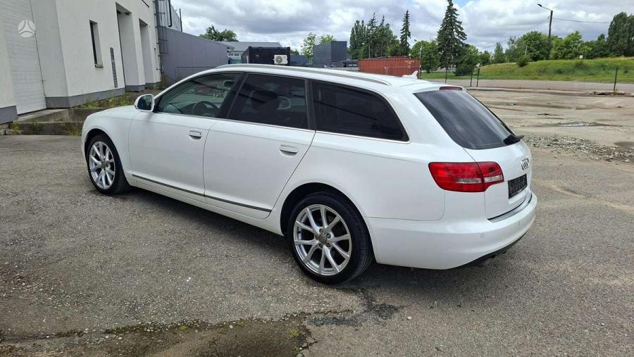 White Audi A6 2011 in Kaunas, with an engine capacity of 1.97 L and mileage of 246 thousand km for 5650 €, photo 12 on AUTOMOTO.COM.LV