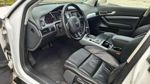 White Audi A6 2011 in Kaunas, with an engine capacity of 1.97 L and mileage of 246 thousand km for 5650 €, photo 14 on AUTOMOTO.COM.LV