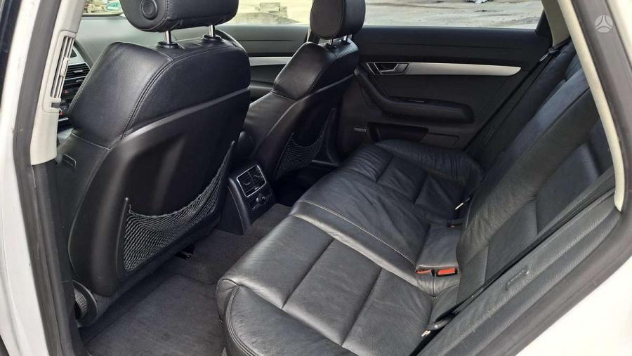 White Audi A6 2011 in Kaunas, with an engine capacity of 1.97 L and mileage of 246 thousand km for 5650 €, photo 16 on AUTOMOTO.COM.LV