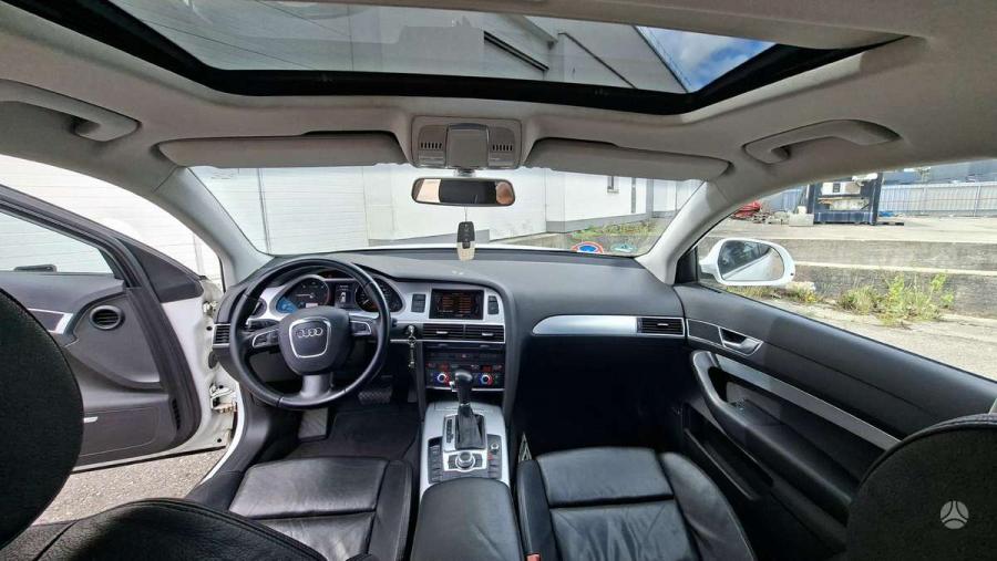 White Audi A6 2011 in Kaunas, with an engine capacity of 1.97 L and mileage of 246 thousand km for 5650 €, photo 17 on AUTOMOTO.COM.LV