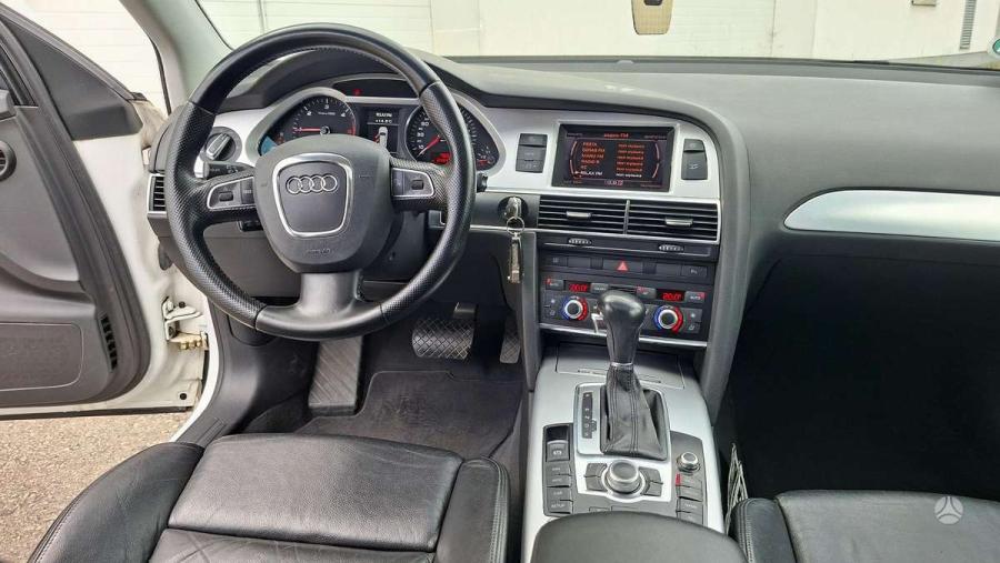 White Audi A6 2011 in Kaunas, with an engine capacity of 1.97 L and mileage of 246 thousand km for 5650 €, photo 19 on AUTOMOTO.COM.LV