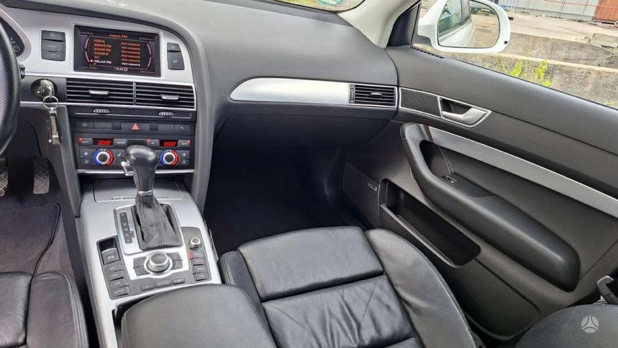 White Audi A6 2011 in Kaunas, with an engine capacity of 1.97 L and mileage of 246 thousand km for 5650 €, photo 20 on AUTOMOTO.COM.LV
