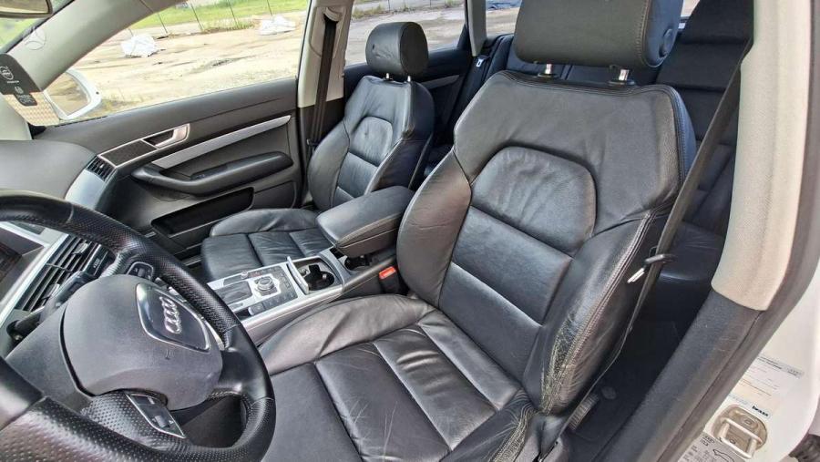 White Audi A6 2011 in Kaunas, with an engine capacity of 1.97 L and mileage of 246 thousand km for 5650 €, photo 23 on AUTOMOTO.COM.LV