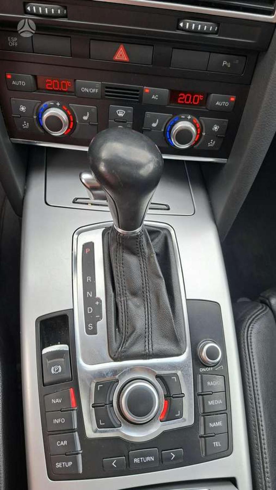White Audi A6 2011 in Kaunas, with an engine capacity of 1.97 L and mileage of 246 thousand km for 5650 €, photo 25 on AUTOMOTO.COM.LV