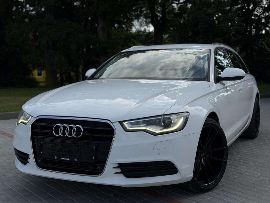 White Audi A6 2011 in Rokiskis, with an engine capacity of 1.97 L and mileage of 290 thousand km for 7750 €, photo 5 on AUTOMOTO.COM.LV