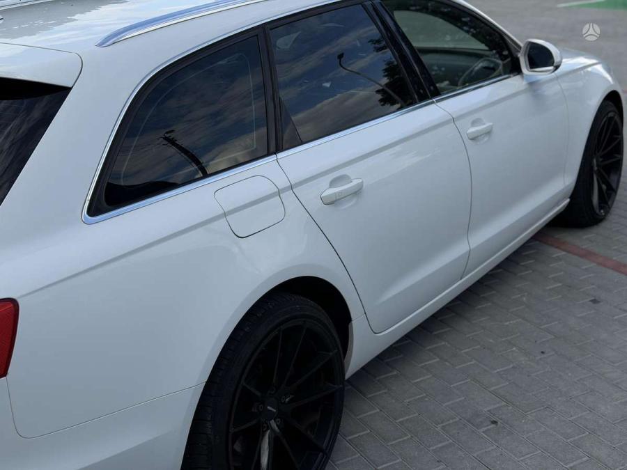 White Audi A6 2011 in Rokiskis, with an engine capacity of 1.97 L and mileage of 290 thousand km for 7750 €, photo 15 on AUTOMOTO.COM.LV