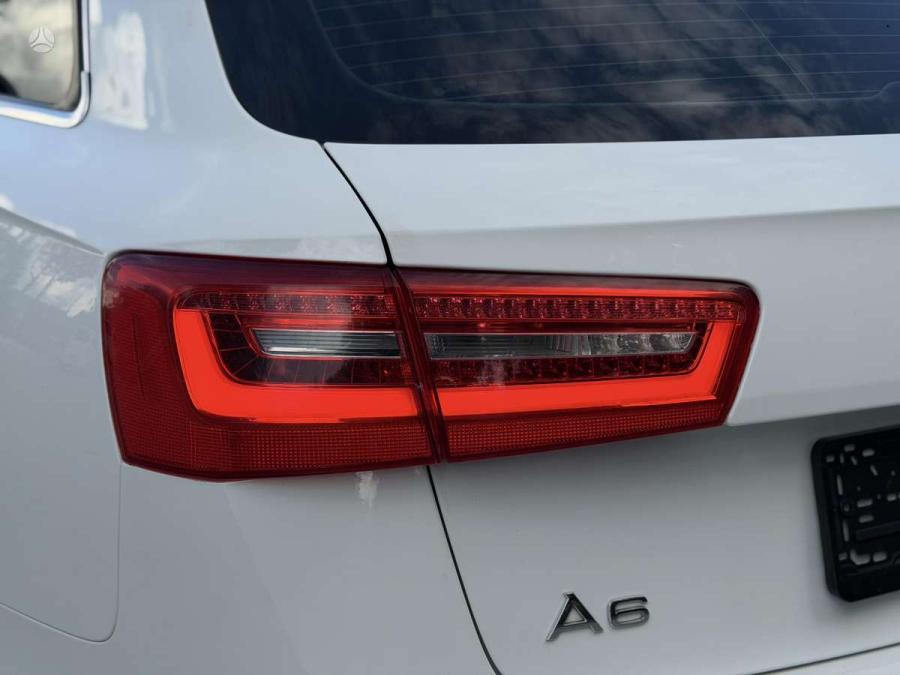 White Audi A6 2011 in Rokiskis, with an engine capacity of 1.97 L and mileage of 290 thousand km for 7750 €, photo 17 on AUTOMOTO.COM.LV