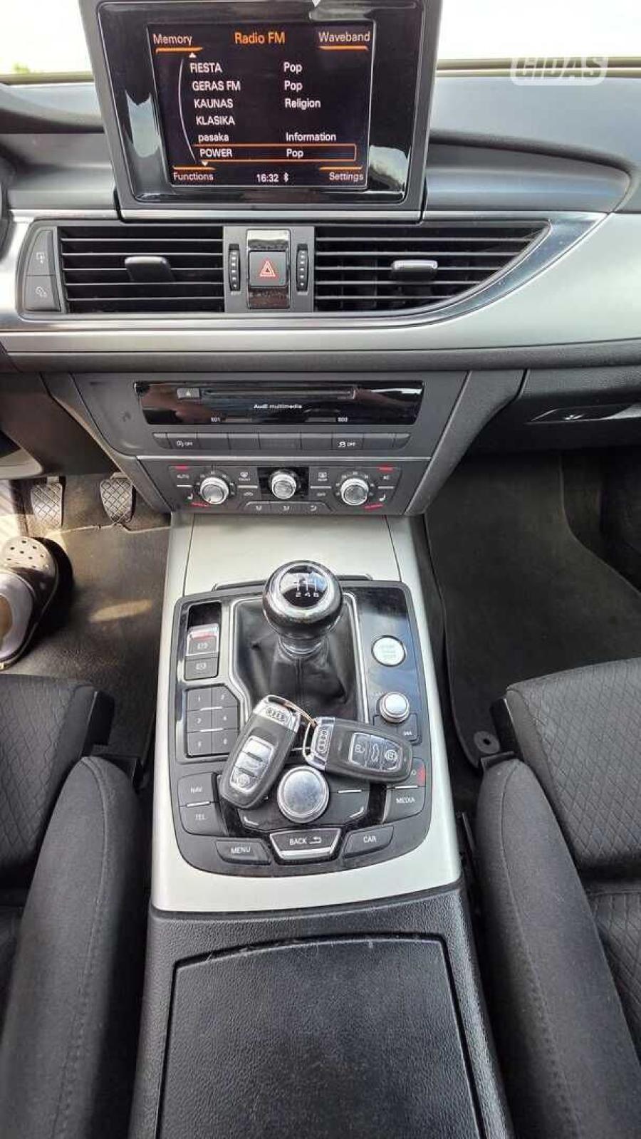 White Audi A6 2011 in Kaunas, with an engine capacity of 2.00 L and mileage of 270 thousand km for 7777 €, photo 23 on AUTOMOTO.COM.LV