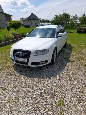 White Audi A6 2011 in Lazdijai, with an engine capacity of 1.97 L and mileage of 345 thousand km for 4500 €, photo  on AUTOMOTO.COM.LV