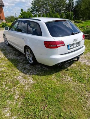 White Audi A6 2011 in Lazdijai, with an engine capacity of 1.97 L and mileage of 345 thousand km for 4500 €, photo 3 on AUTOMOTO.COM.LV