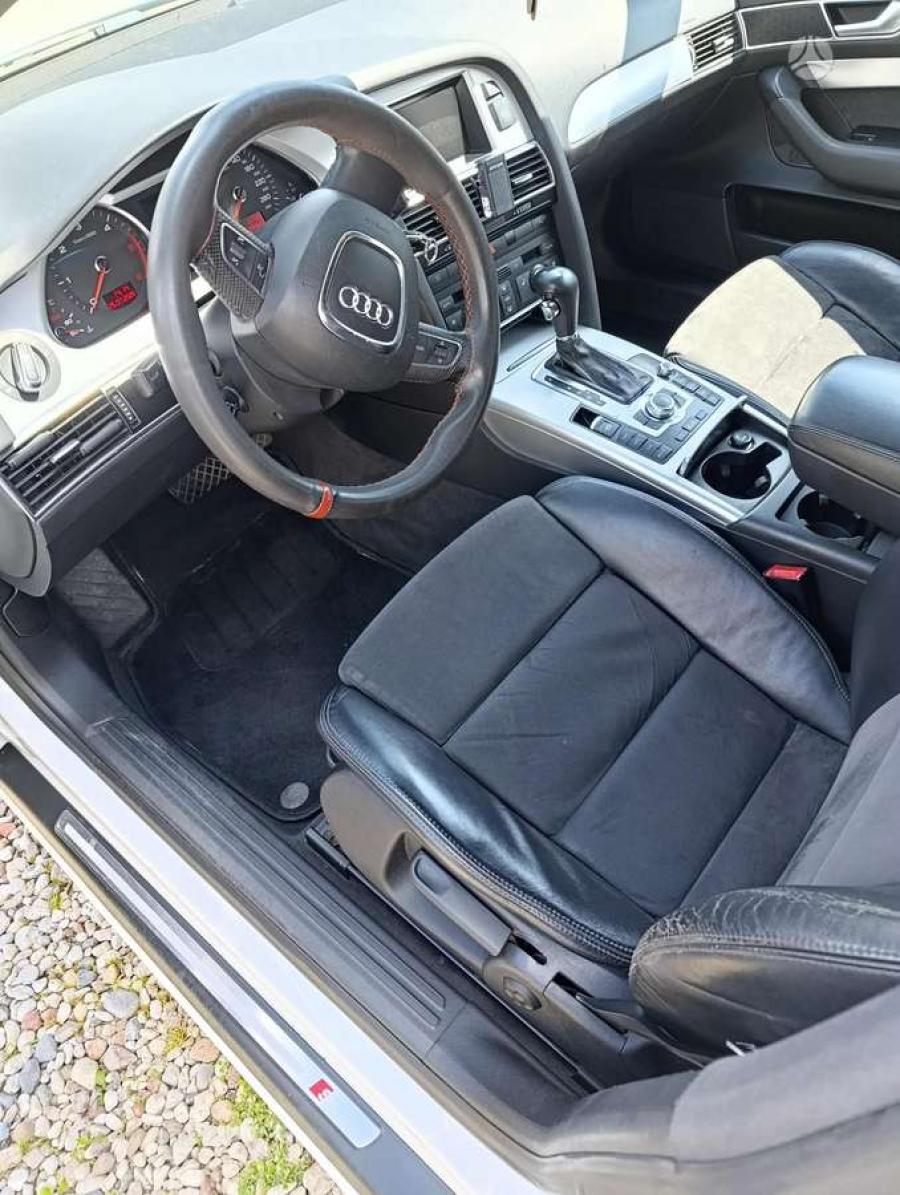 White Audi A6 2011 in Lazdijai, with an engine capacity of 1.97 L and mileage of 345 thousand km for 4500 €, photo 5 on AUTOMOTO.COM.LV