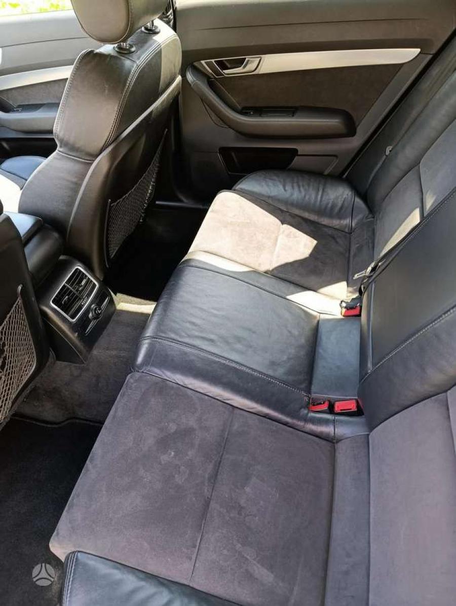 White Audi A6 2011 in Lazdijai, with an engine capacity of 1.97 L and mileage of 345 thousand km for 4500 €, photo 6 on AUTOMOTO.COM.LV