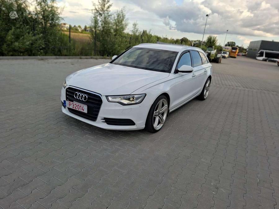 White Audi A6 2011 in Kaunas, with an engine capacity of 1.97 L and mileage of 270 thousand km for 7450 €, photo 5 on AUTOMOTO.COM.LV