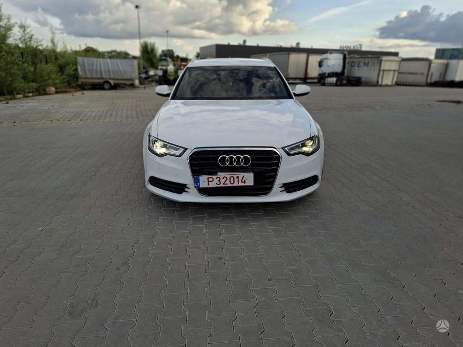 White Audi A6 2011 in Kaunas, with an engine capacity of 1.97 L and mileage of 270 thousand km for 7450 €, photo 6 on AUTOMOTO.COM.LV