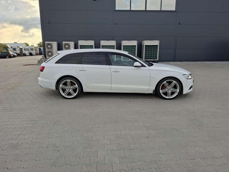 White Audi A6 2011 in Kaunas, with an engine capacity of 1.97 L and mileage of 270 thousand km for 7450 €, photo 12 on AUTOMOTO.COM.LV