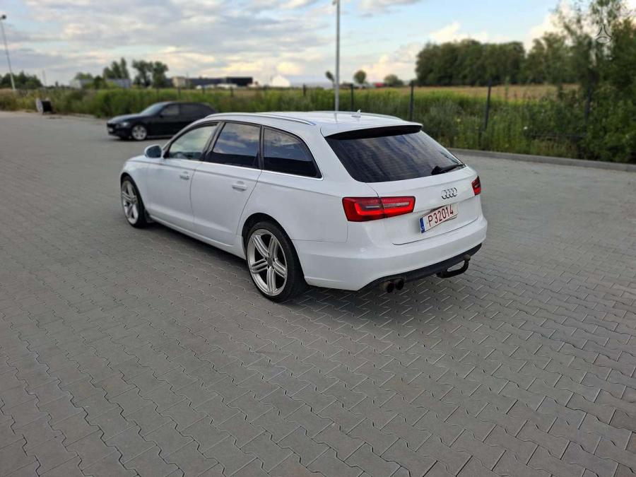 White Audi A6 2011 in Kaunas, with an engine capacity of 1.97 L and mileage of 270 thousand km for 7450 €, photo 16 on AUTOMOTO.COM.LV