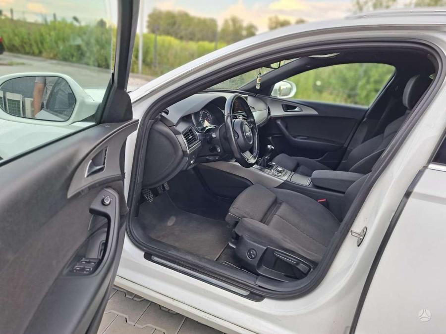 White Audi A6 2011 in Kaunas, with an engine capacity of 1.97 L and mileage of 270 thousand km for 7450 €, photo 23 on AUTOMOTO.COM.LV