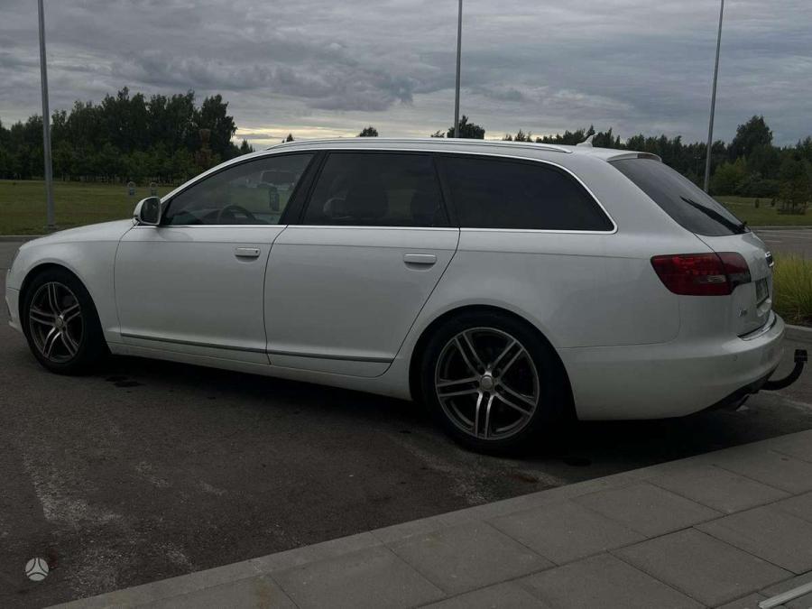 White Audi A6 2011 in Rokiskis, with an engine capacity of 2.70 L and mileage of 464 thousand km for 3550 €, photo 3 on AUTOMOTO.COM.LV