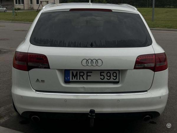 White Audi A6 2011 in Rokiskis, with an engine capacity of 2.70 L and mileage of 464 thousand km for 3550 €, photo 3 on AUTOMOTO.COM.LV