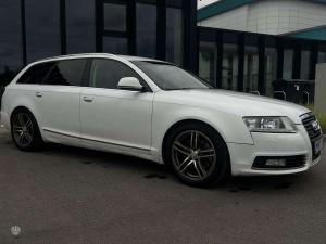 White Audi A6 2011 in Rokiskis, with an engine capacity of 2.70 L and mileage of 464 thousand km for 3550 €, photo 6 on AUTOMOTO.COM.LV