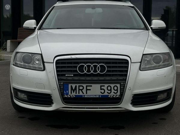 White Audi A6 2011 in Rokiskis, with an engine capacity of 2.70 L and mileage of 464 thousand km for 3550 €, photo 6 on AUTOMOTO.COM.LV