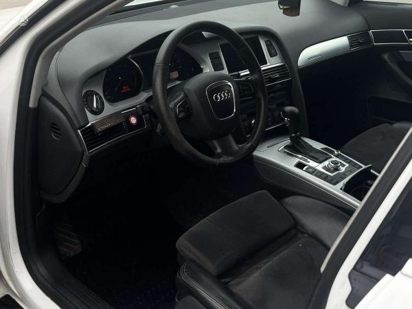 White Audi A6 2011 in Rokiskis, with an engine capacity of 2.70 L and mileage of 464 thousand km for 3550 €, photo 8 on AUTOMOTO.COM.LV