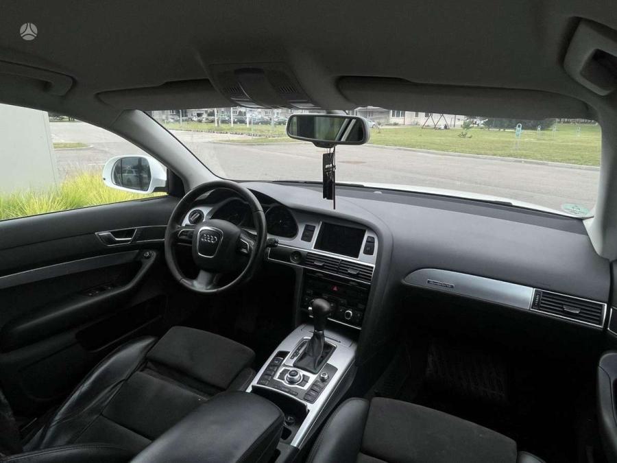 White Audi A6 2011 in Rokiskis, with an engine capacity of 2.70 L and mileage of 464 thousand km for 3550 €, photo 14 on AUTOMOTO.COM.LV